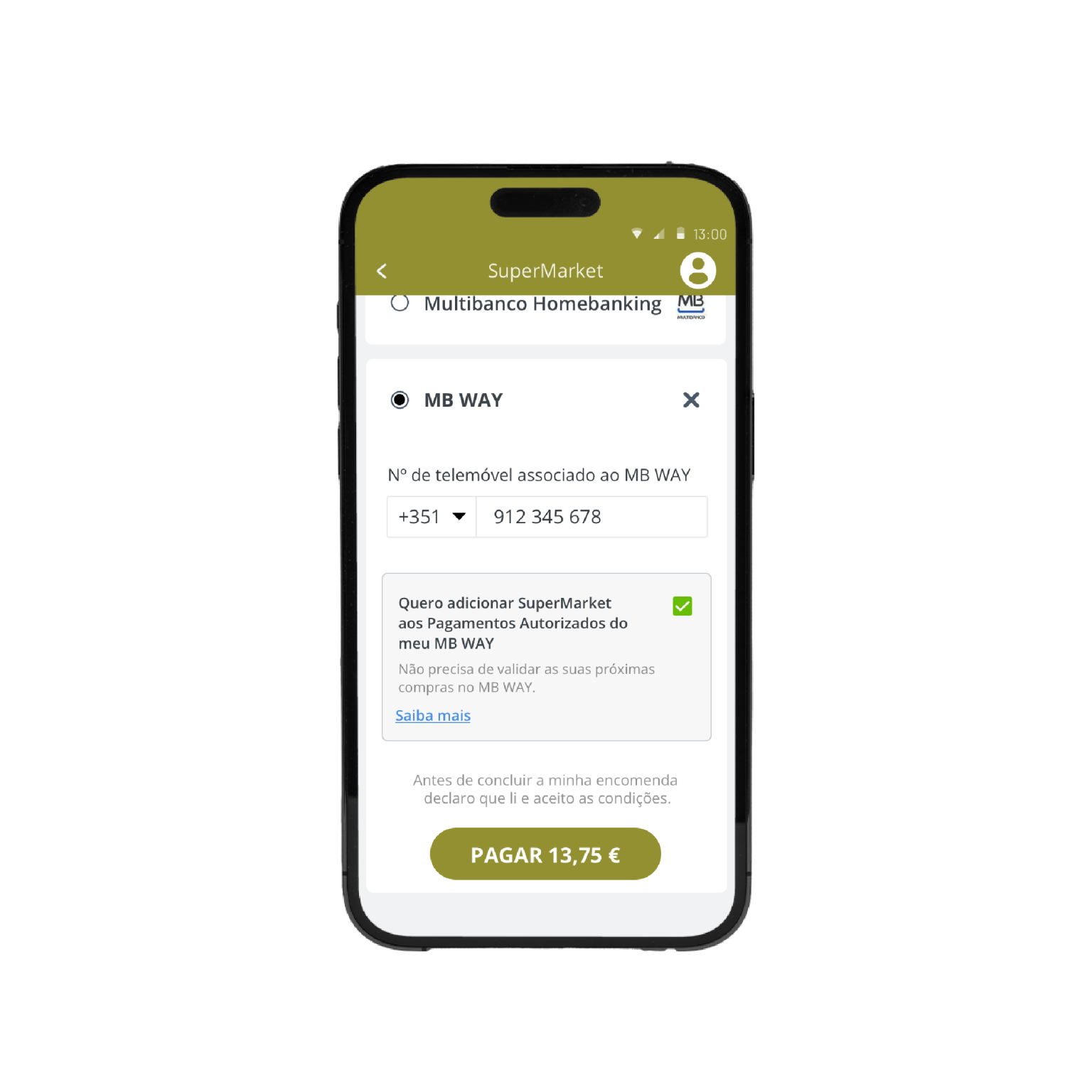MB WAY Funcionalidades - Pagar com Telemóvel